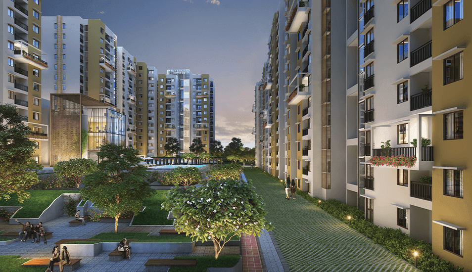 2 & 3 BHK Flats for Sale Near Bangalore International Airport Road ...