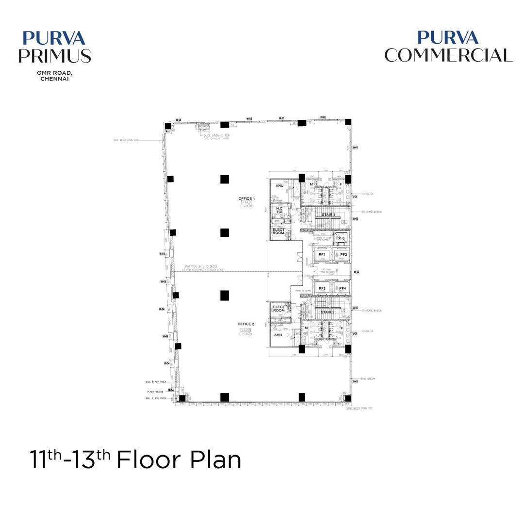 Coworking Space in Thoraipakkam | Purva Primus
